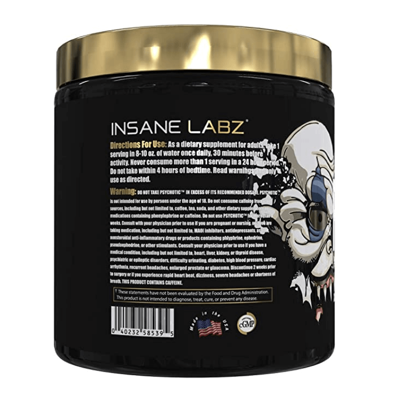 Insane Labz Psychotic Gold - Fatburner Guru